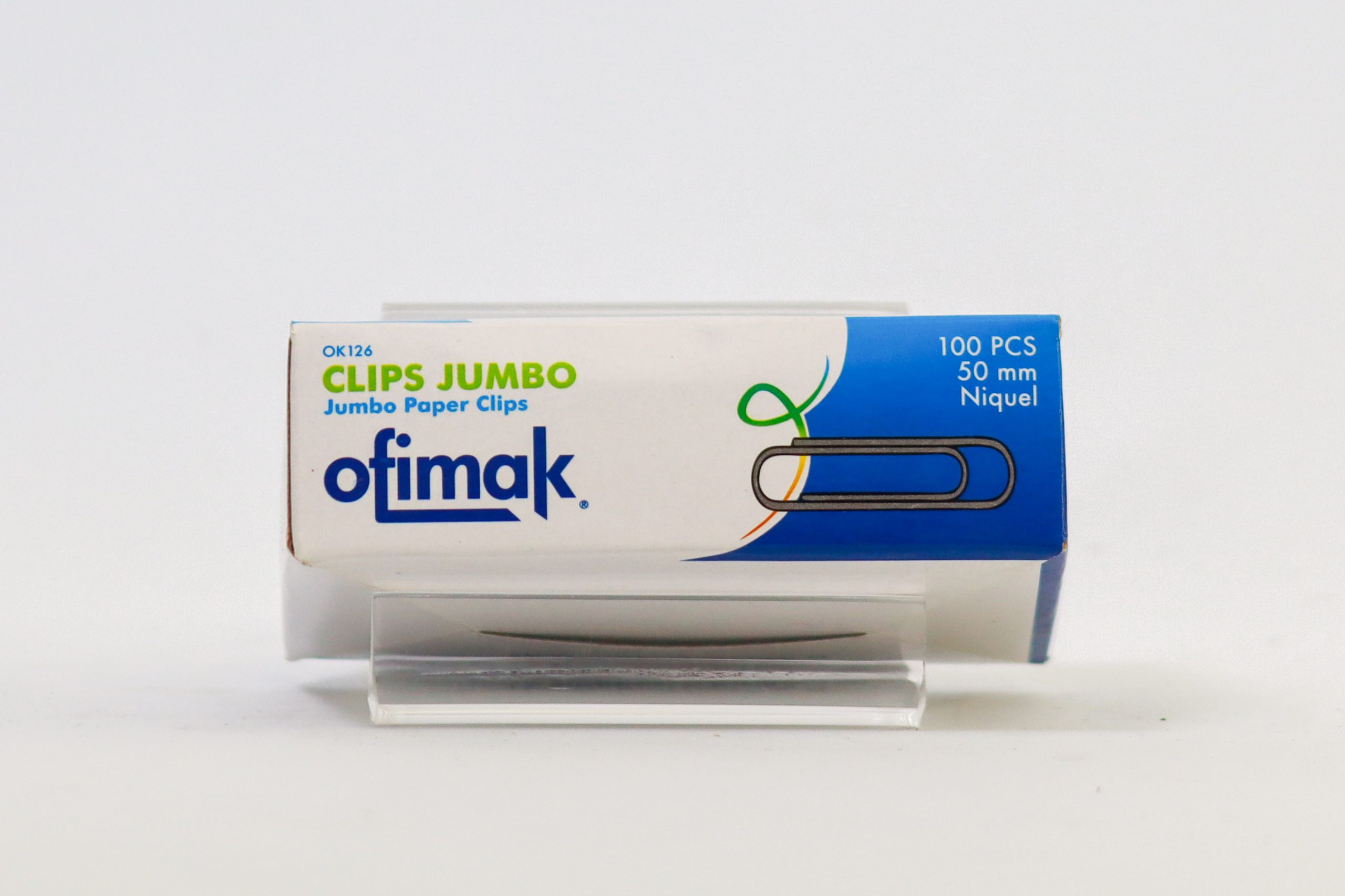 OK126 - Clips Jumbo - Ofimak | Artículos de Oficina y Útiles Escolares