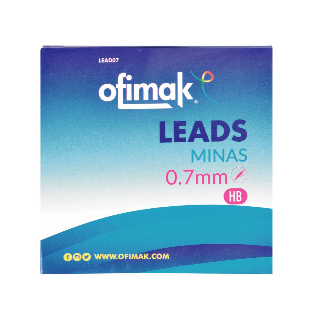 LEAD07 - Minas 0.7mm - Ofimak | Artículos de Oficina y Útiles Escolares