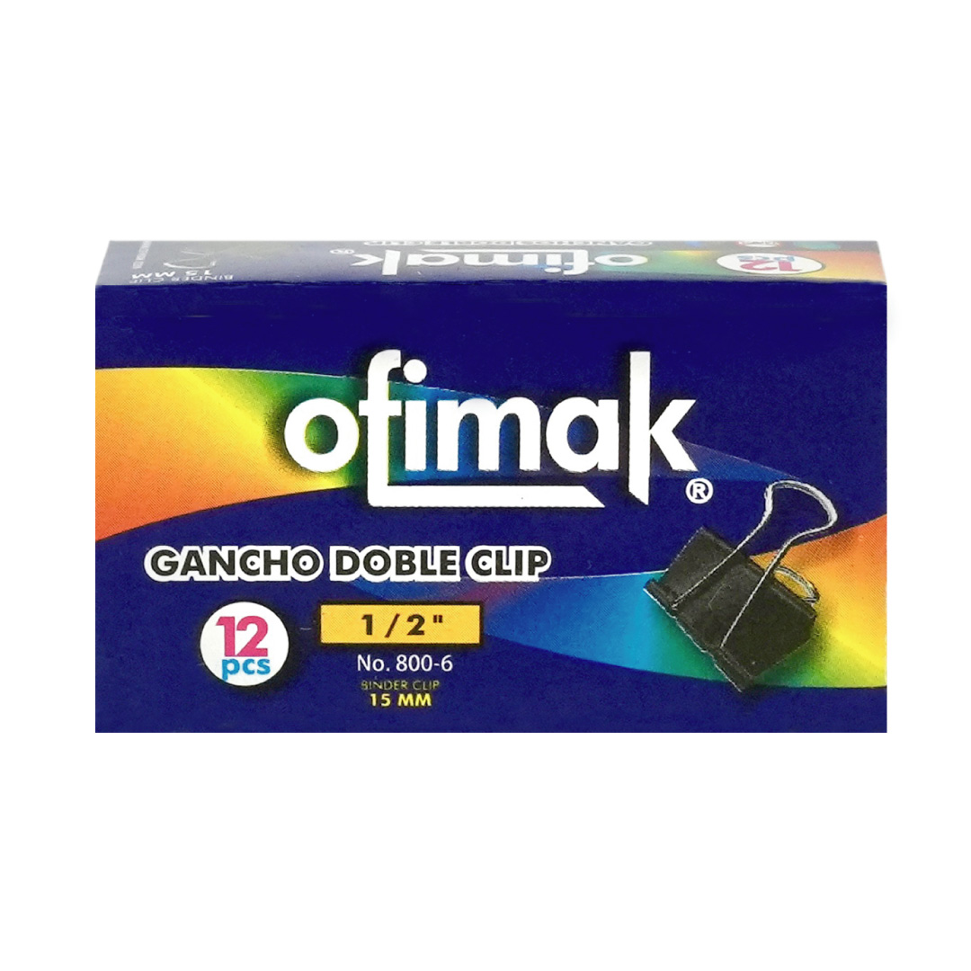 OK09A - Gancho Doble Clip 15 mm - Ofimak | Artículos de Oficina y ...