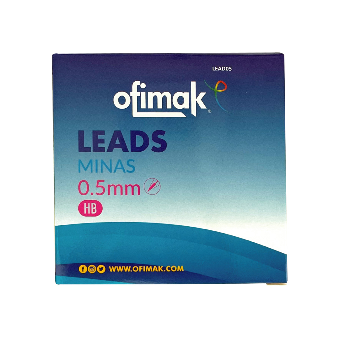 LEAD05 - Minas 0.5mm - Ofimak | Artículos de Oficina y Útiles Escolares