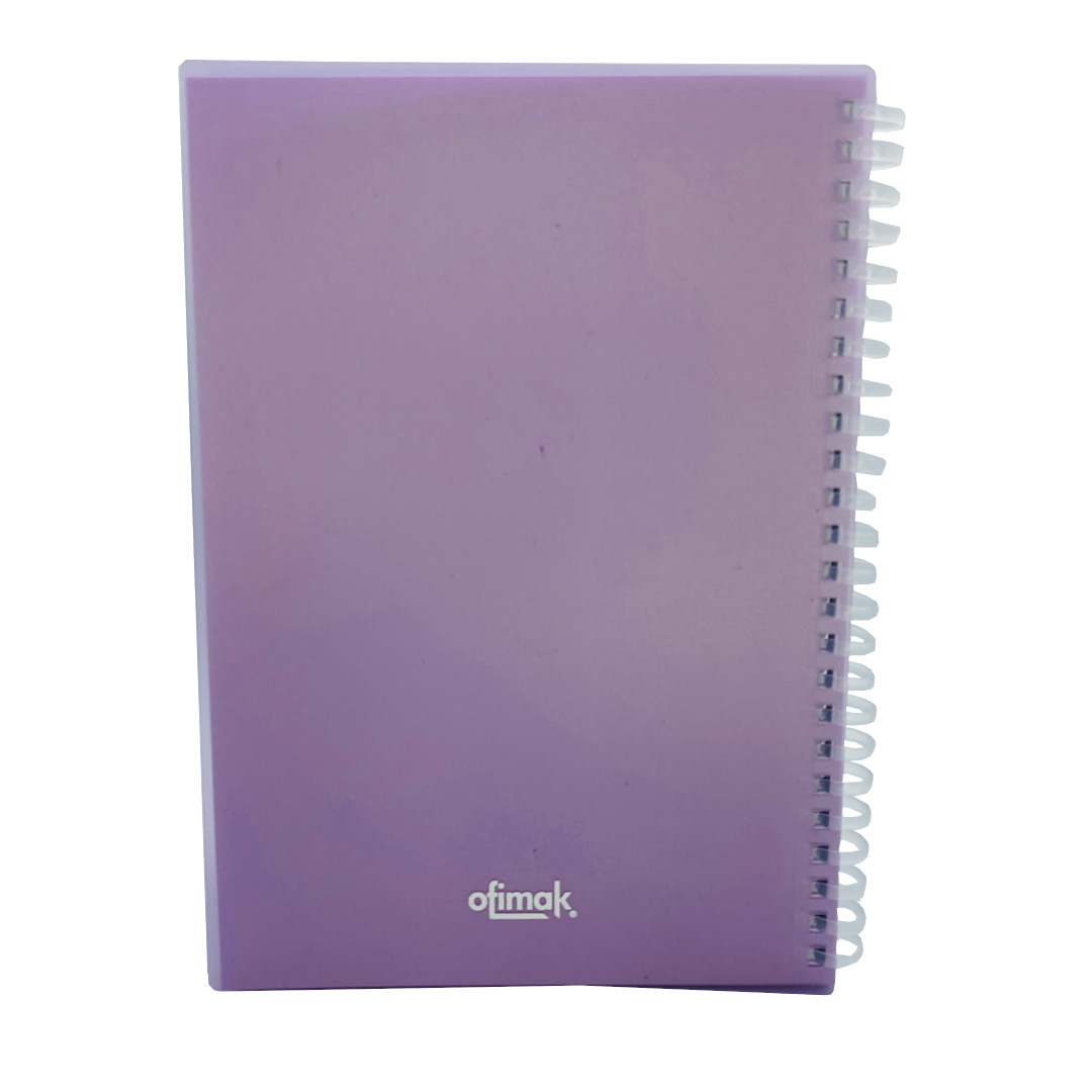 OK665-3 Libreta De Plástico Blanda - Ofimak | Artículos de Oficina y Útiles Escolares